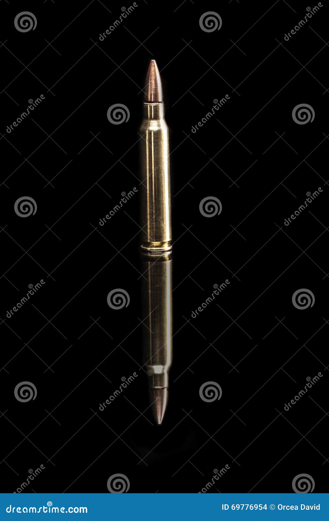 Gold Shiny Bullet stock photo. Image of lead, metal, battle - 69776954