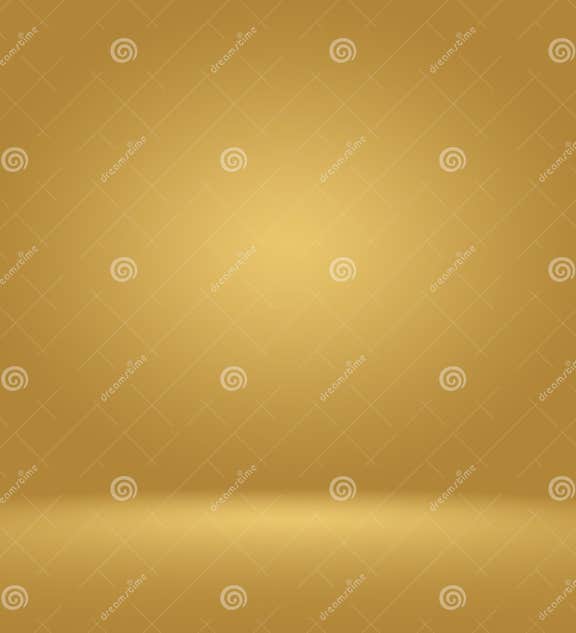Gold Shiny Smooth Background with Variating Hues. Stock Illustration ...