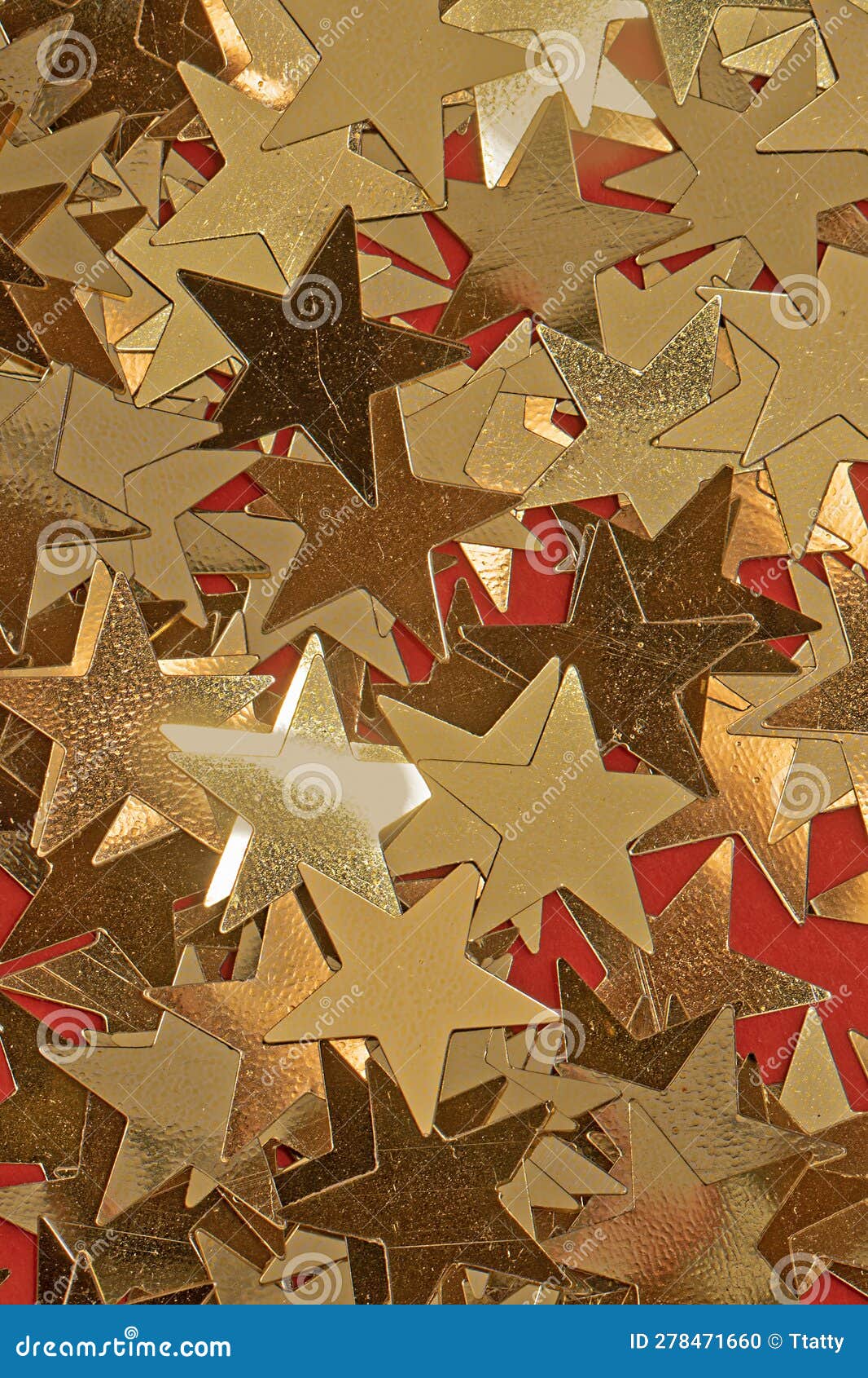 Gold Shiny Stars Background Stock Photo - Image of pattern, decor ...