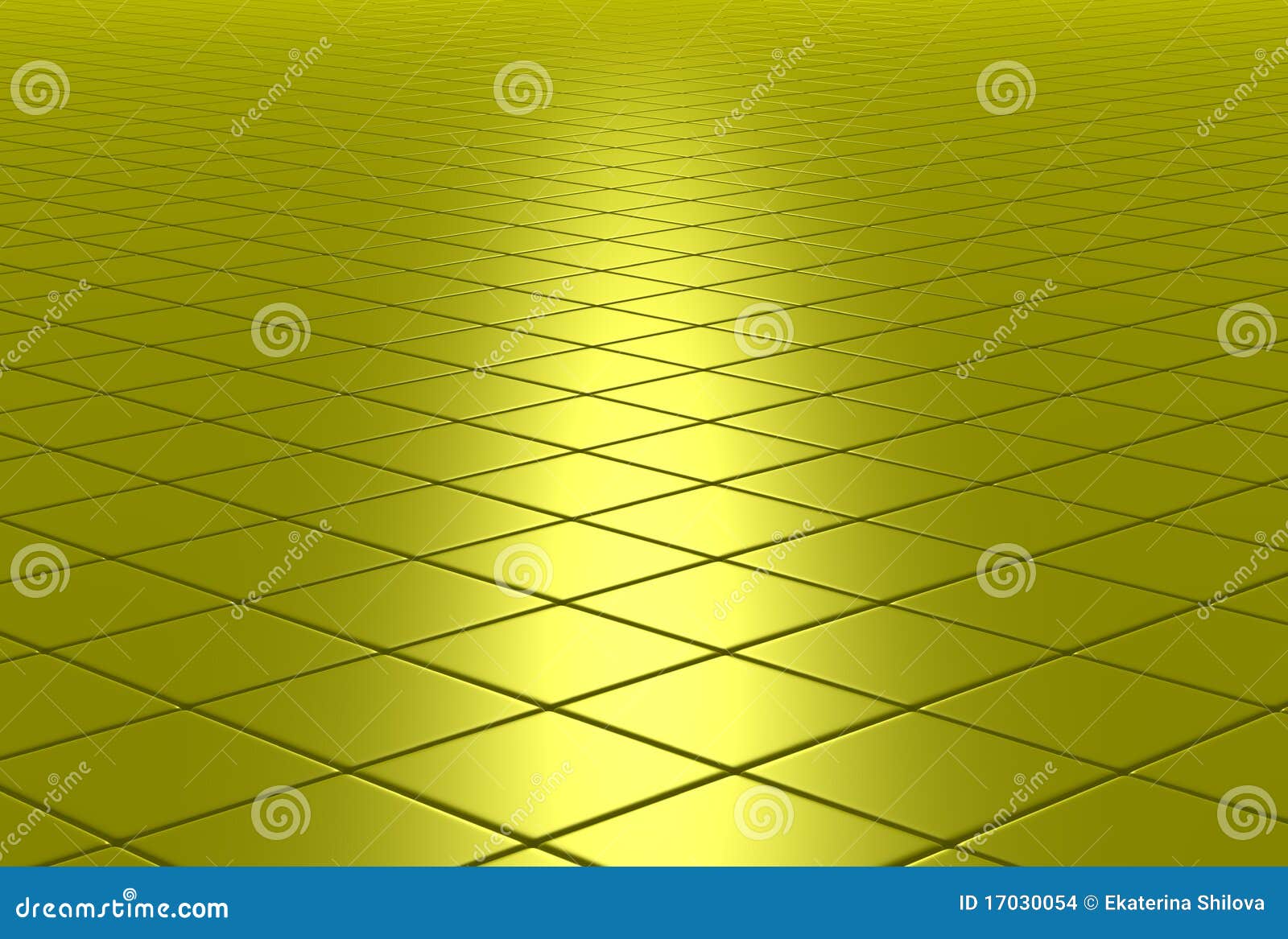 Gold shiny tiled floor stock illustration. Illustration of repetition ...