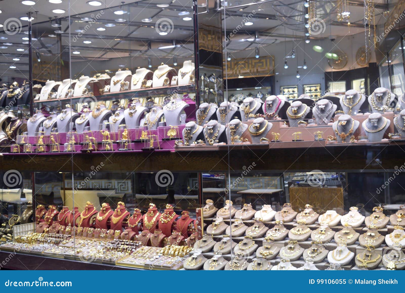 Gold shop editorial image. Image of arab, gold, owner - 99106055