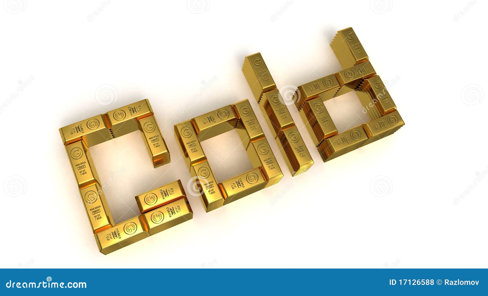 Gold sign stock illustration. Illustration of bars, market - 17126588