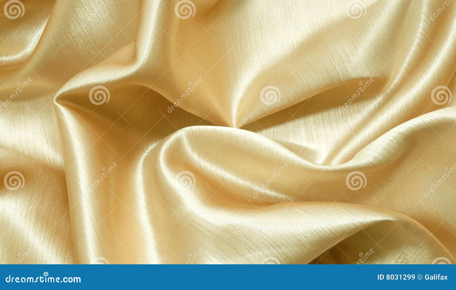 Gold silk fabric stock image. Image of color, curve, royalty - 8031299