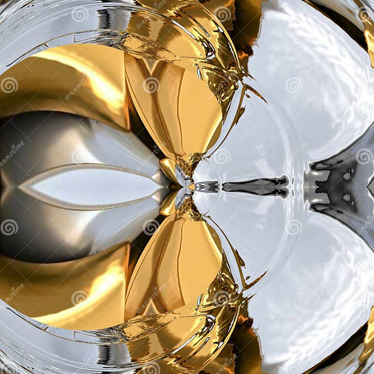 Gold Silver Abstracts stock illustration. Illustration of abstracts ...