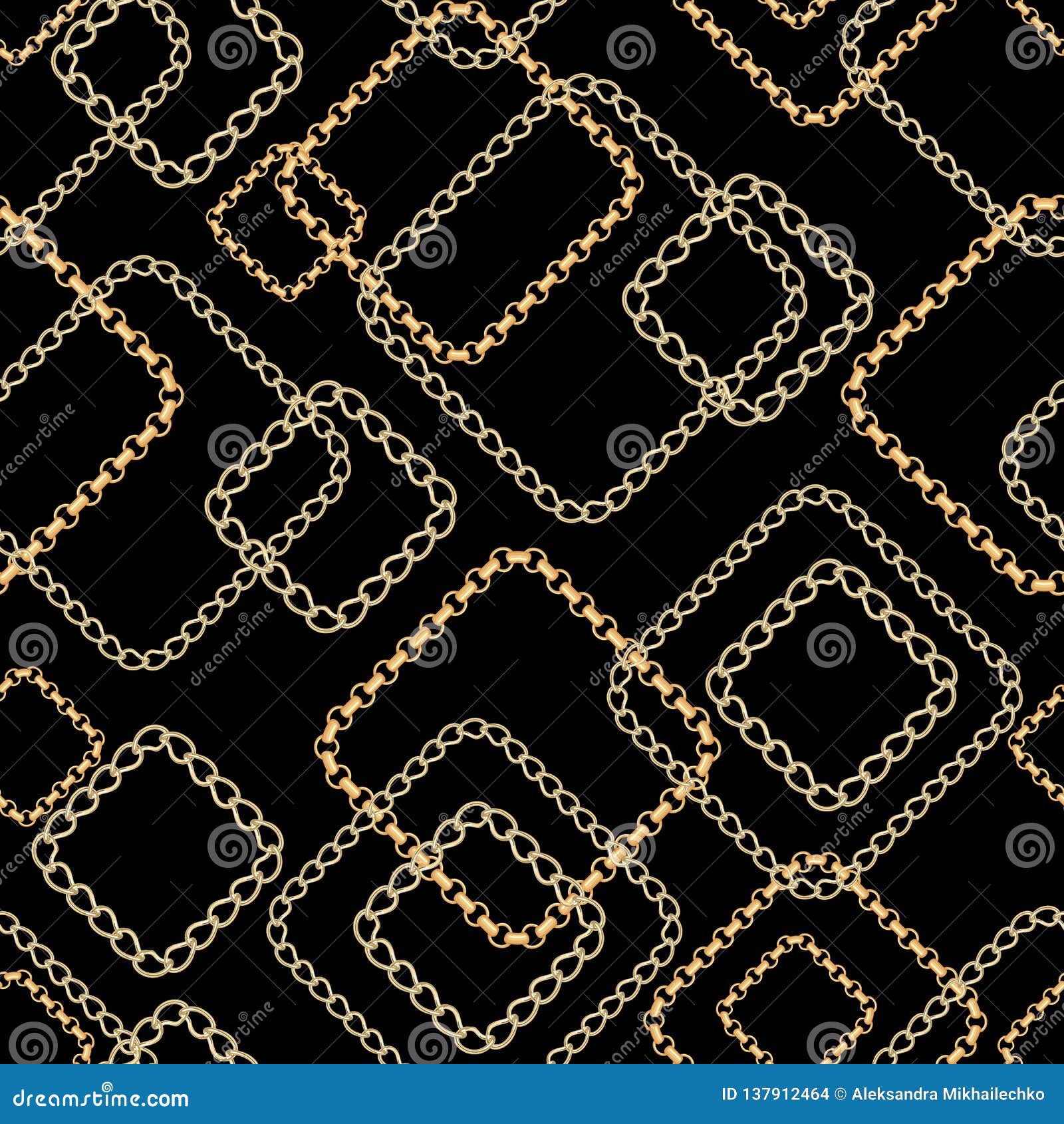 Jewelry Seamless Pattern, Line Illustration. Vector Flat Icons Of ...