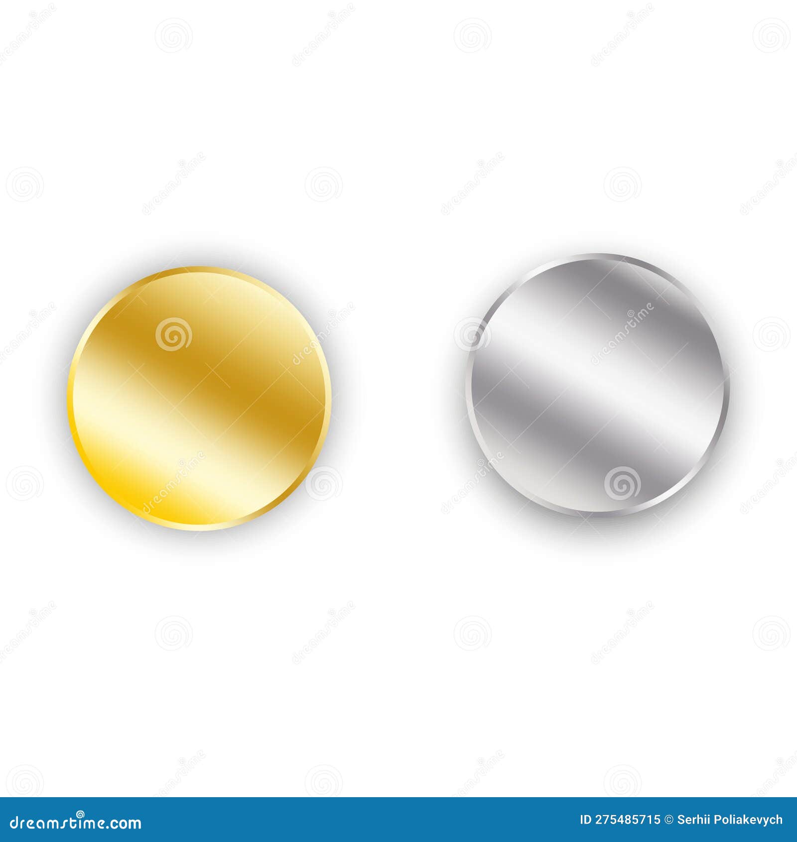 Gold Silver Circles. Award Background. Certificate Design. Technology ...
