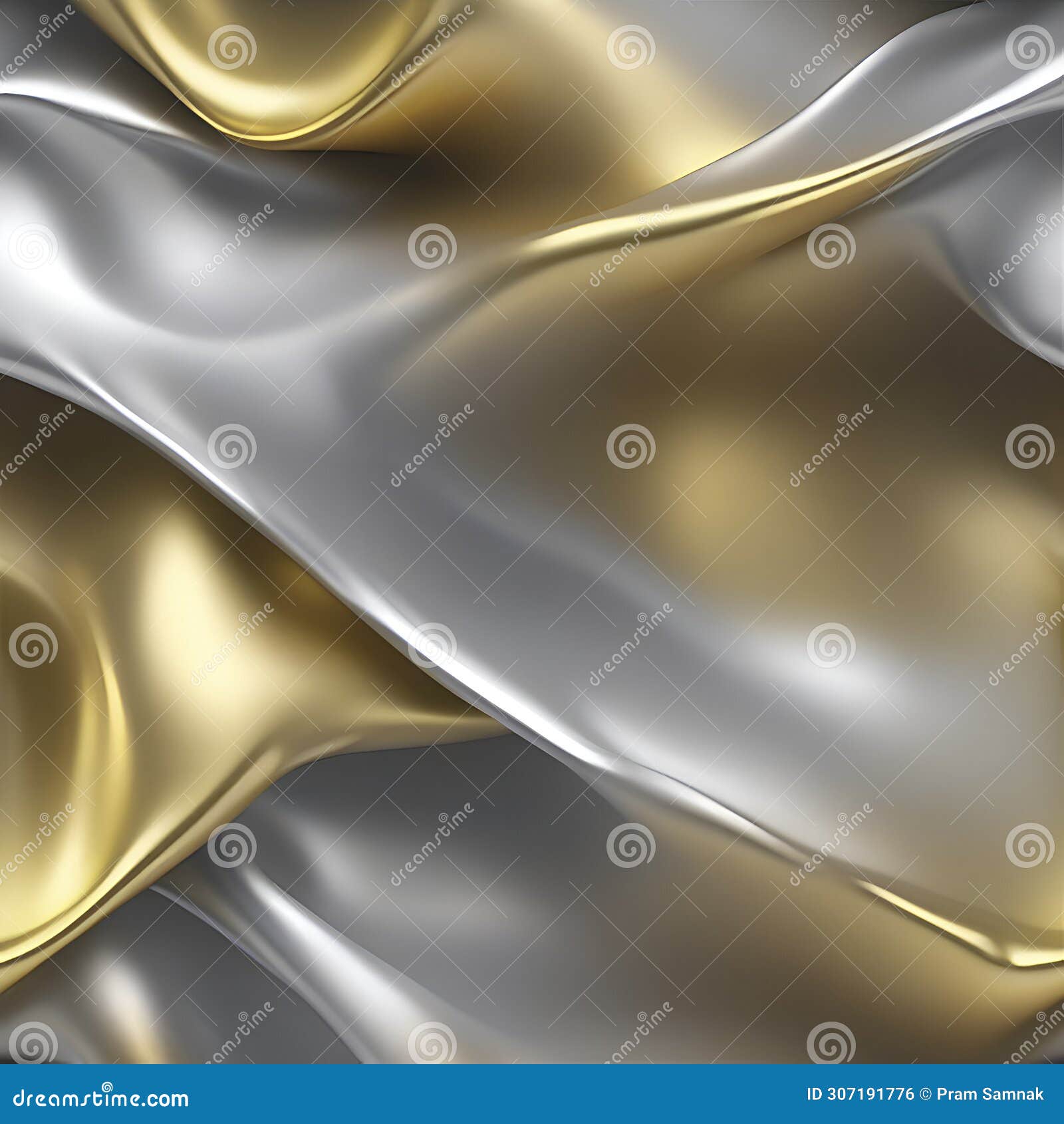 Gold and Silver, Color Gradient Background. Generative AI. Stock ...