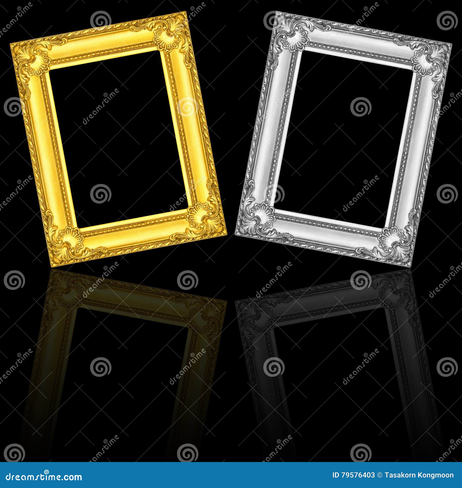 Silver Frames Stock Photo | CartoonDealer.com #20537622