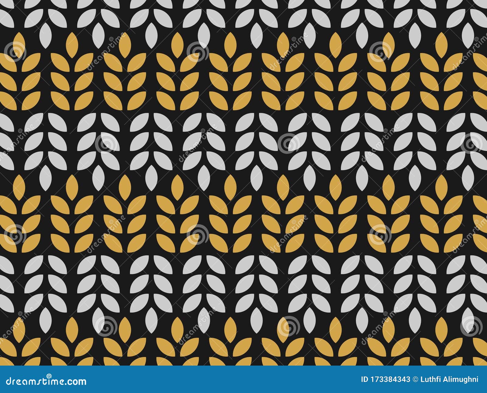 Gold and Silver Grain Pattern Vector Stock Vector - Illustration of ...