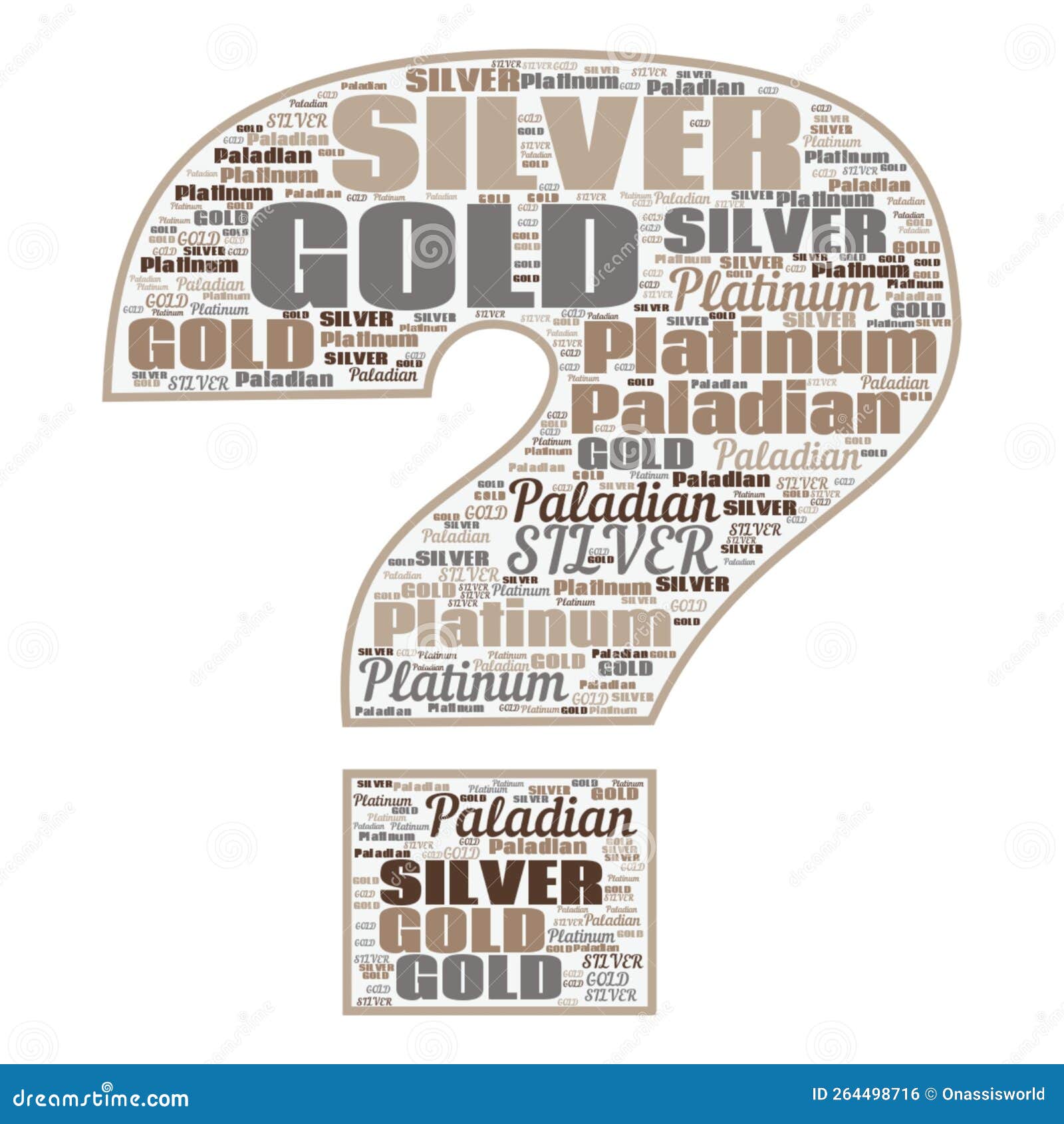 Gold Silver Platinum Paladium Abstract Text Header Background ...
