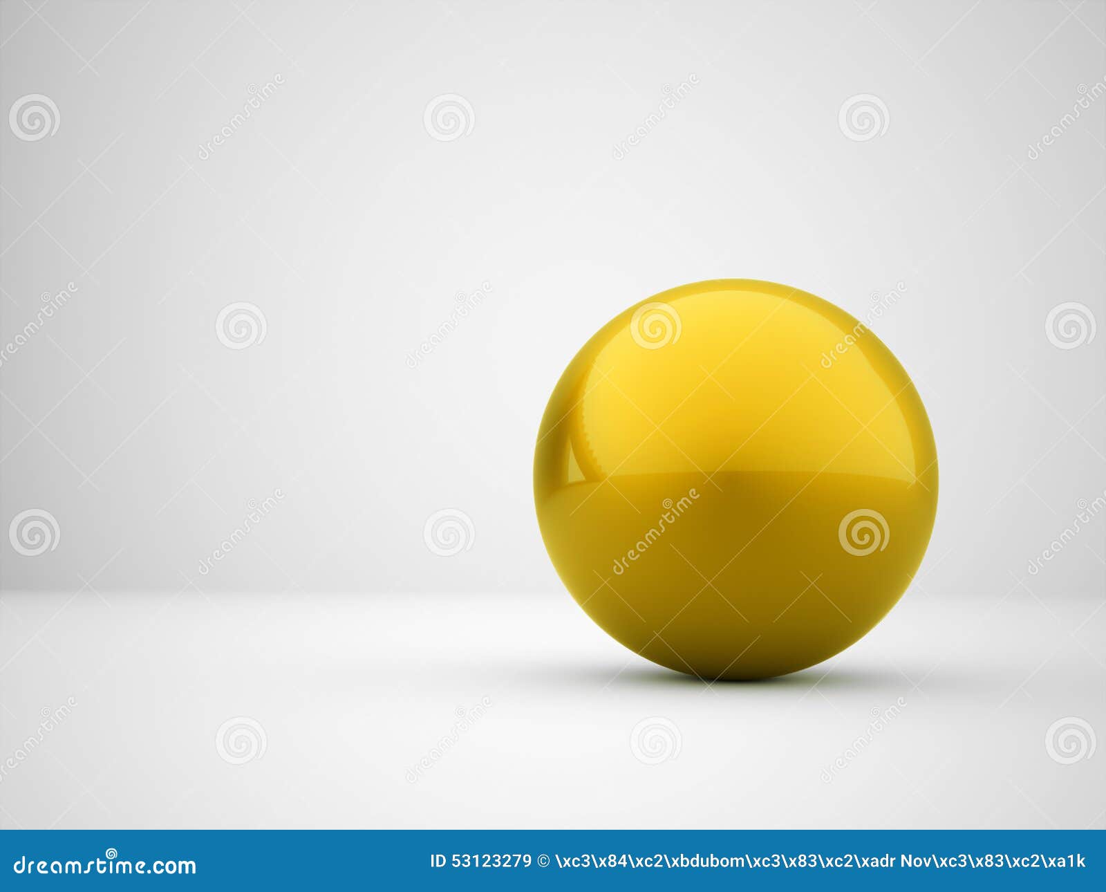 Gold single sphere concept stock illustration. Illustration of luxury ...