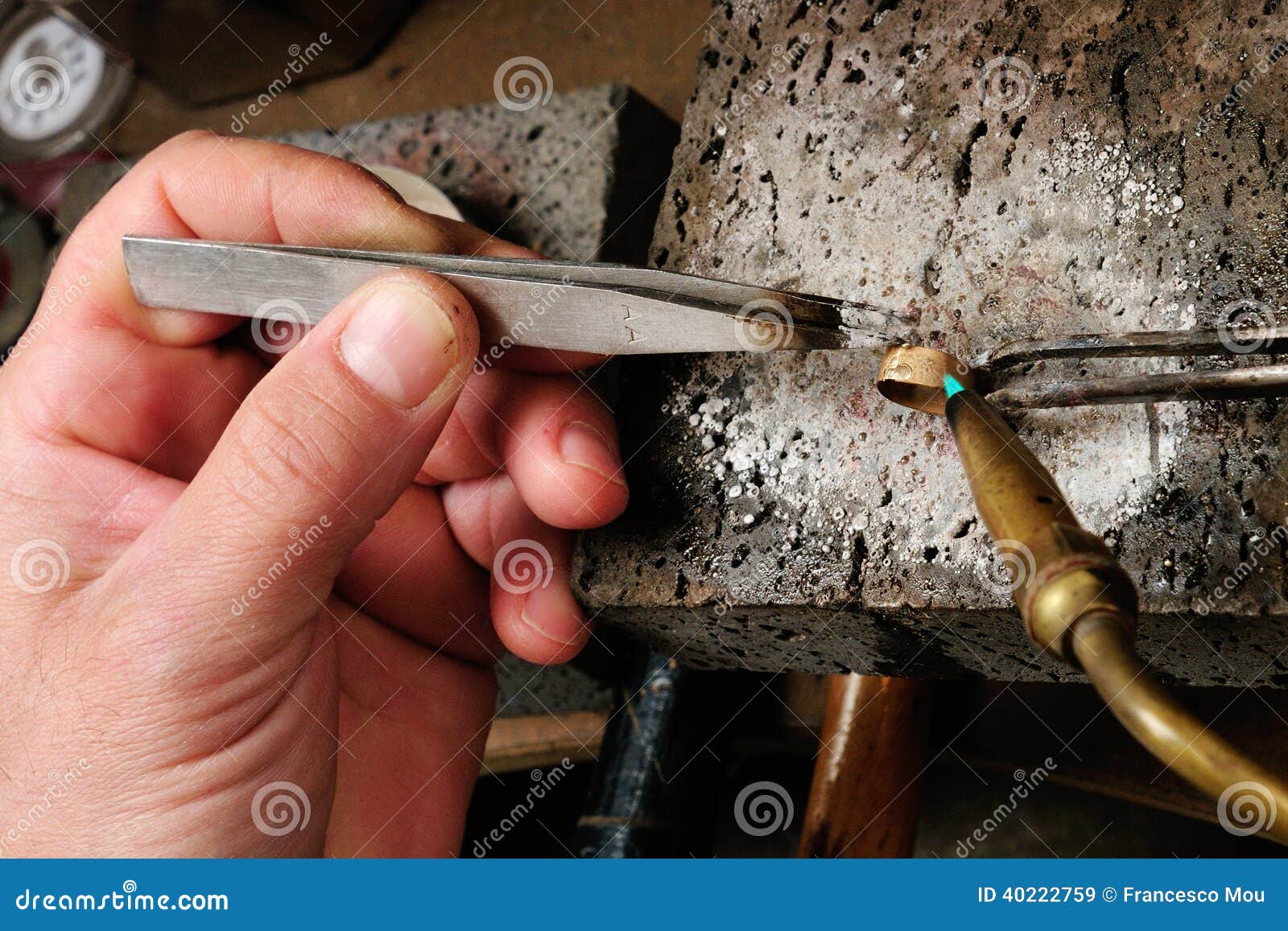 Gold stock image. Image of sardinia, handcrafted, stones - 40222759