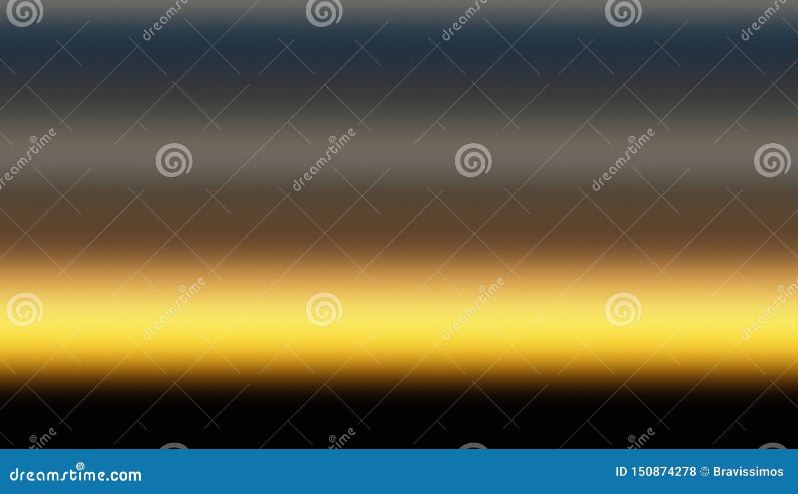 Gold Sky Background Gradient Abstract, Bright Golden Stock Illustration ...