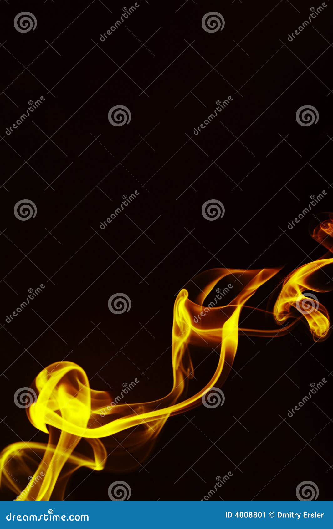 Gold smoke stock image. Image of light, curve, flame, burn - 4008801