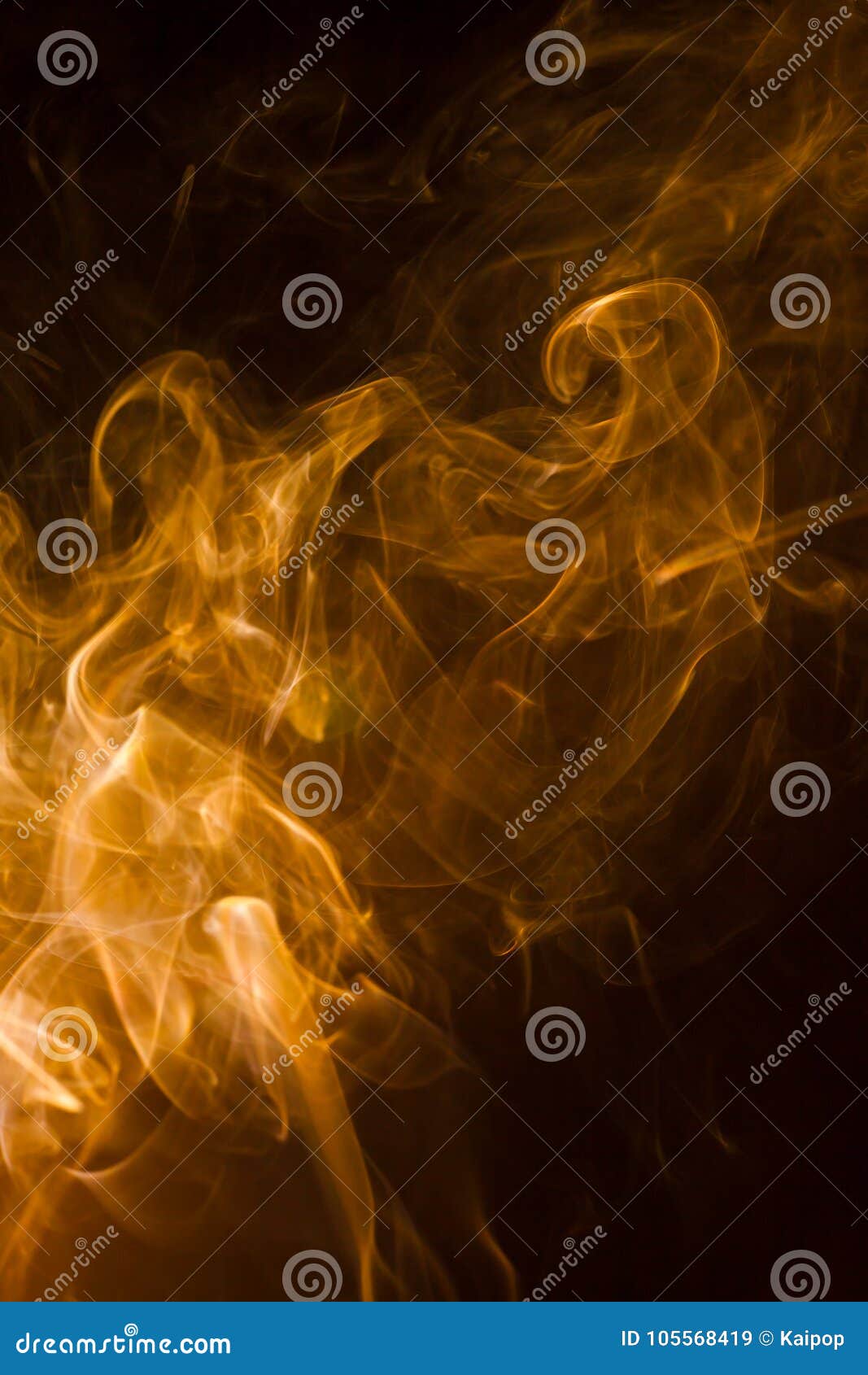 Gold smoke. stock image. Image of color, design, curve - 105568419