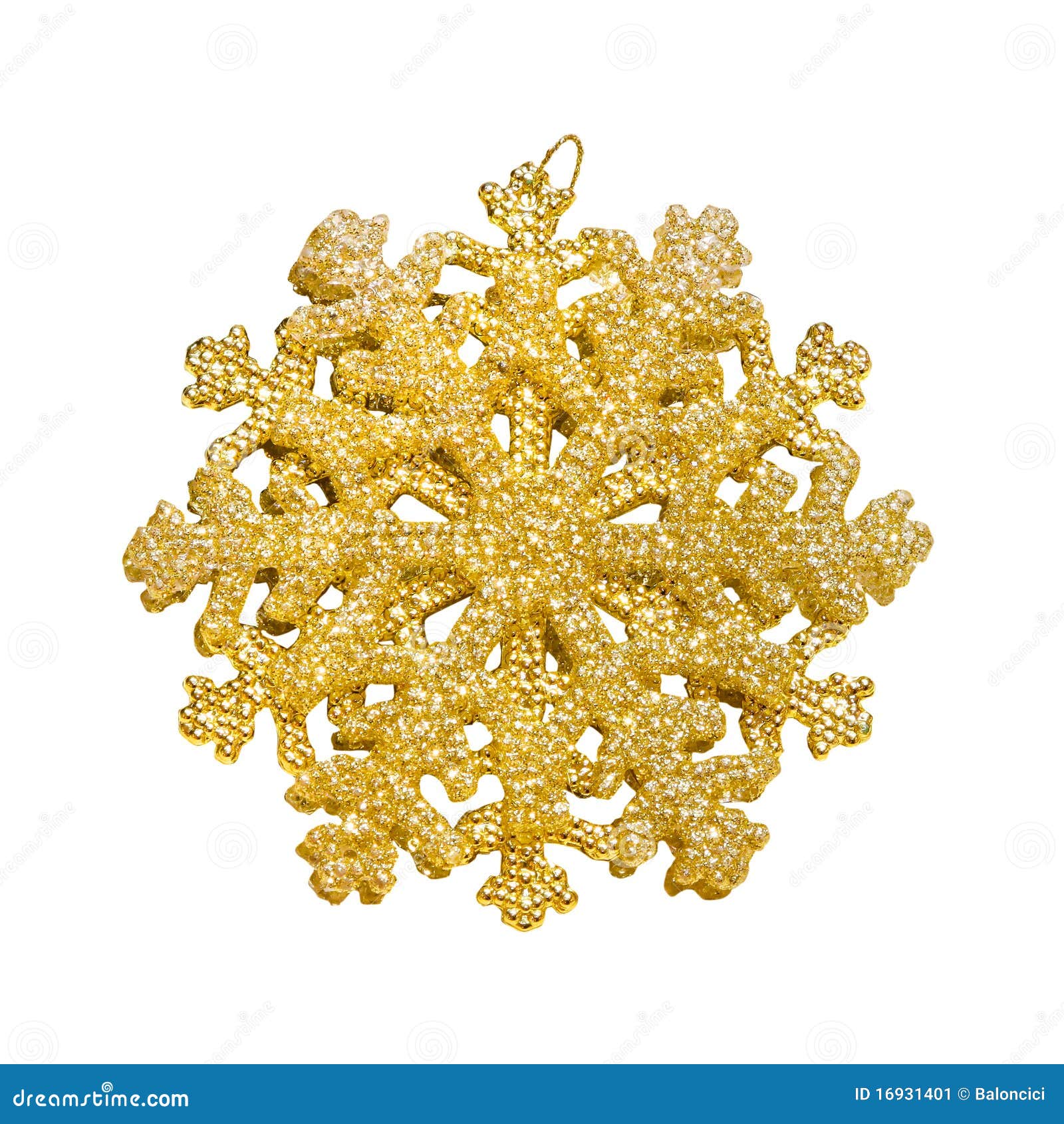Gold snowflake stock image. Image of clipping, decor - 16931401