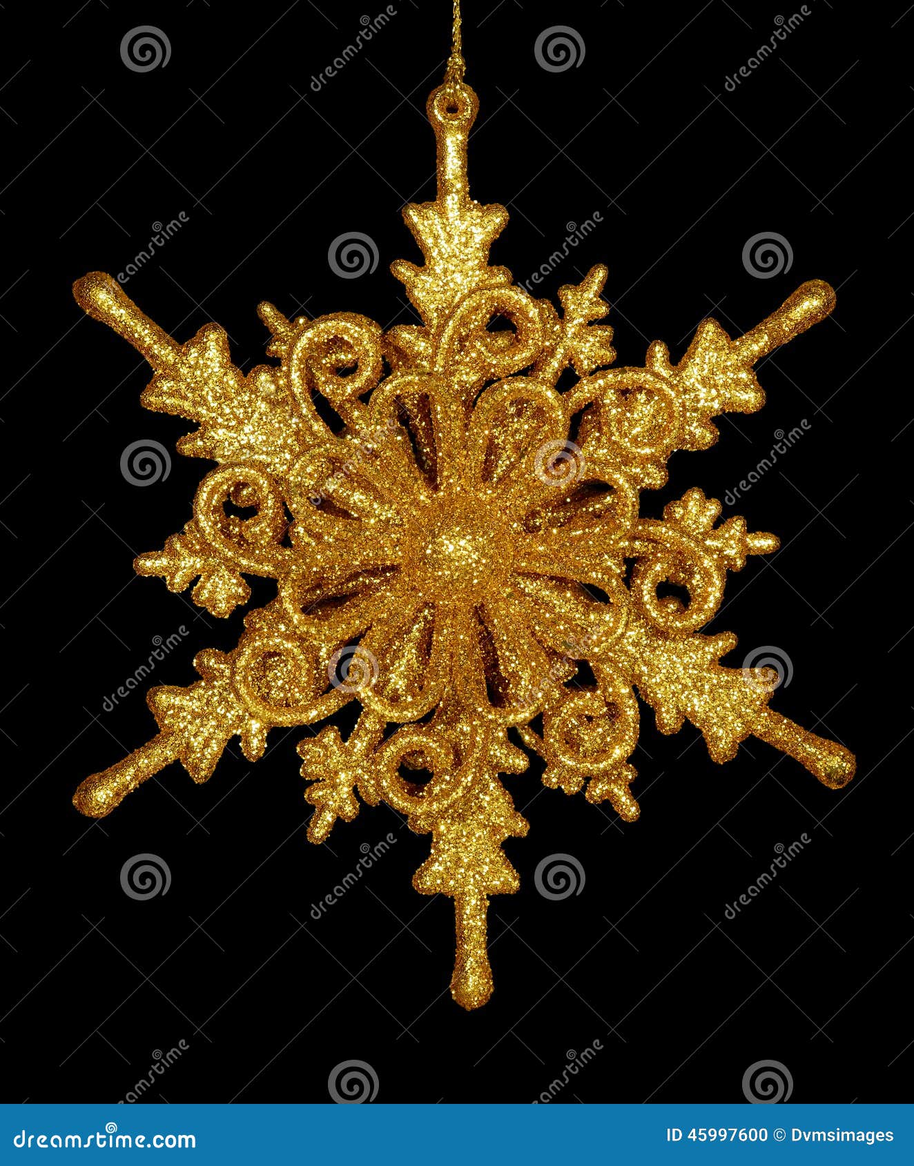 Gold Snowflake Border Stock Photography | CartoonDealer.com #77405336
