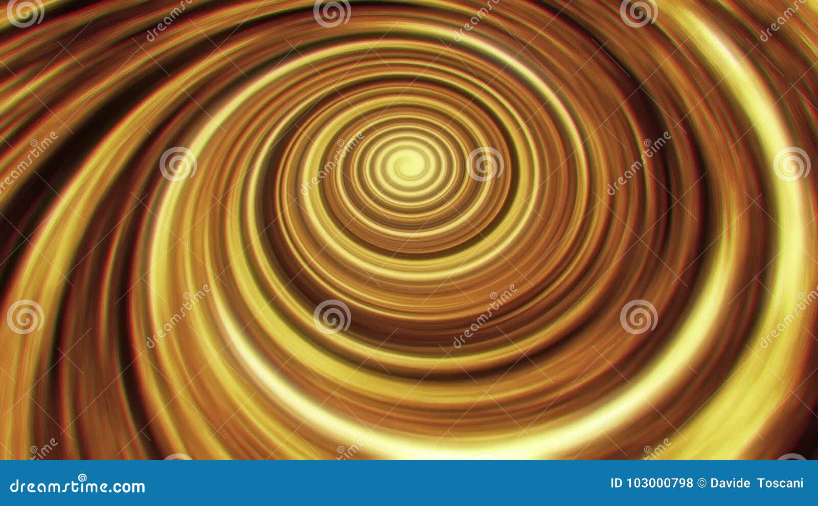 Gold Space Time Warp Vortex Animation Background Stock Footage - Video ...