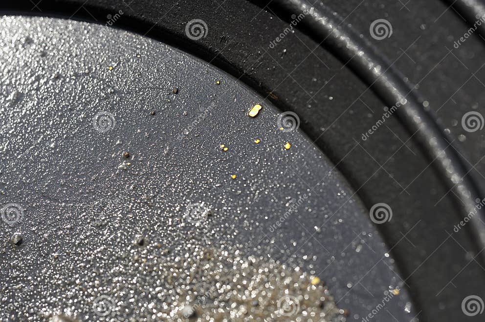 Gold spangles stock image. Image of river, dust, rich - 32882579