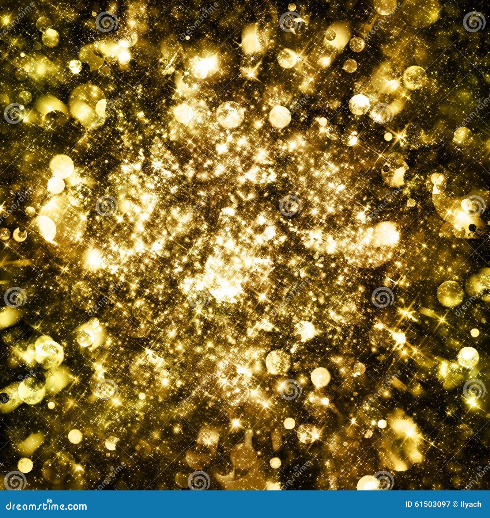 Gold Sparkle Glitter Background Stock Image - Image of decoration ...