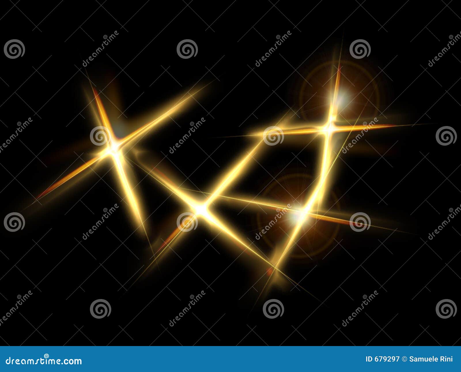 Gold spikes stock illustration. Illustration of abstract - 679297