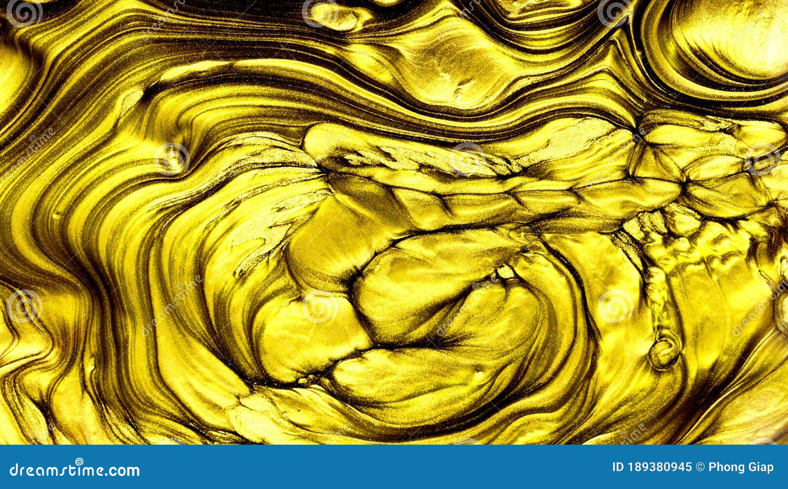 Gold splash. stock image. Image of bubbles, light, metal - 189380945