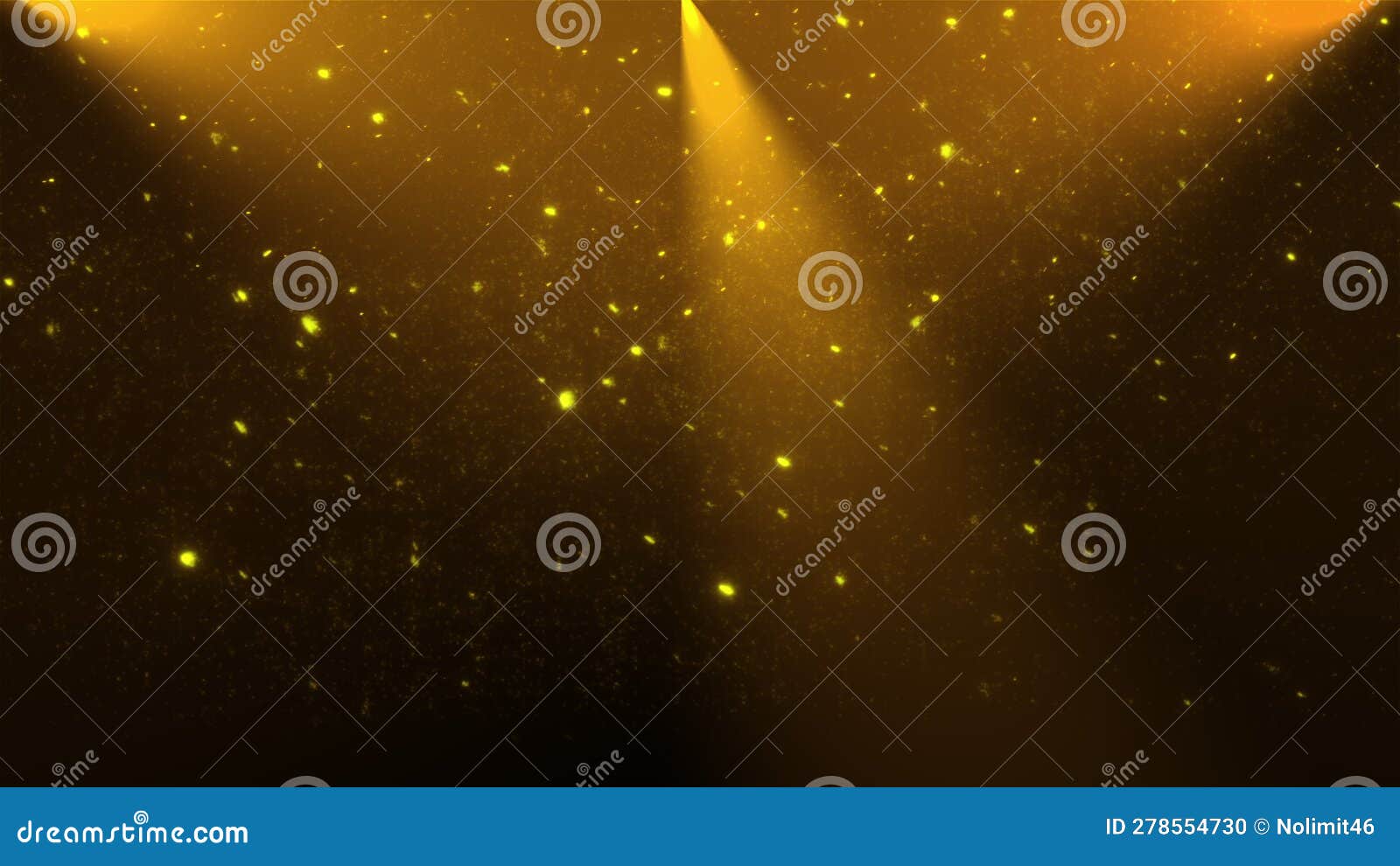 Gold spot lights stock footage. Video of illuminated - 278554730