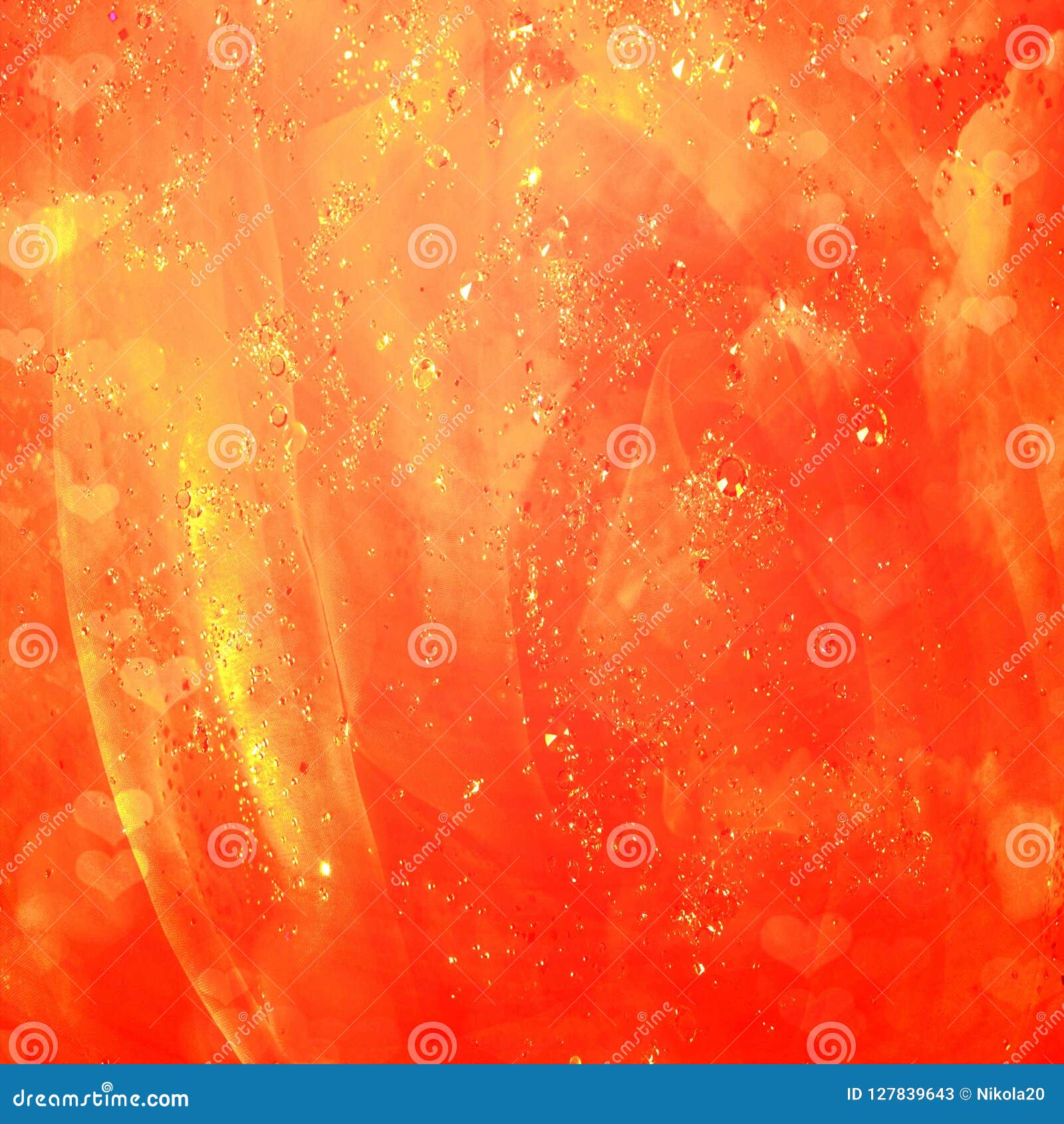 Gold Spring or Summer Background. Elegant Abstract Background. Stock ...