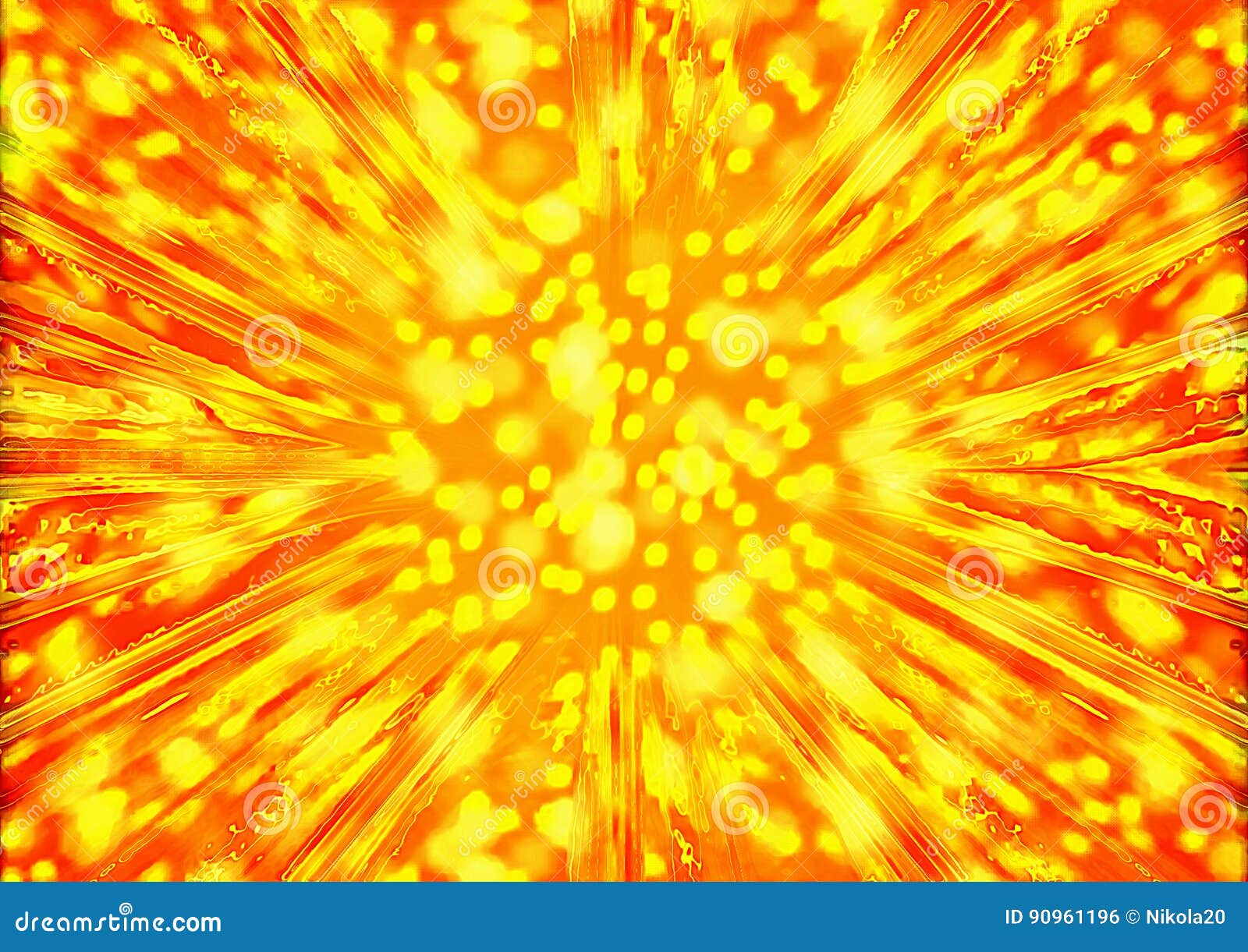 Gold Spring or Summer Background. Elegant Abstract Background Stock ...