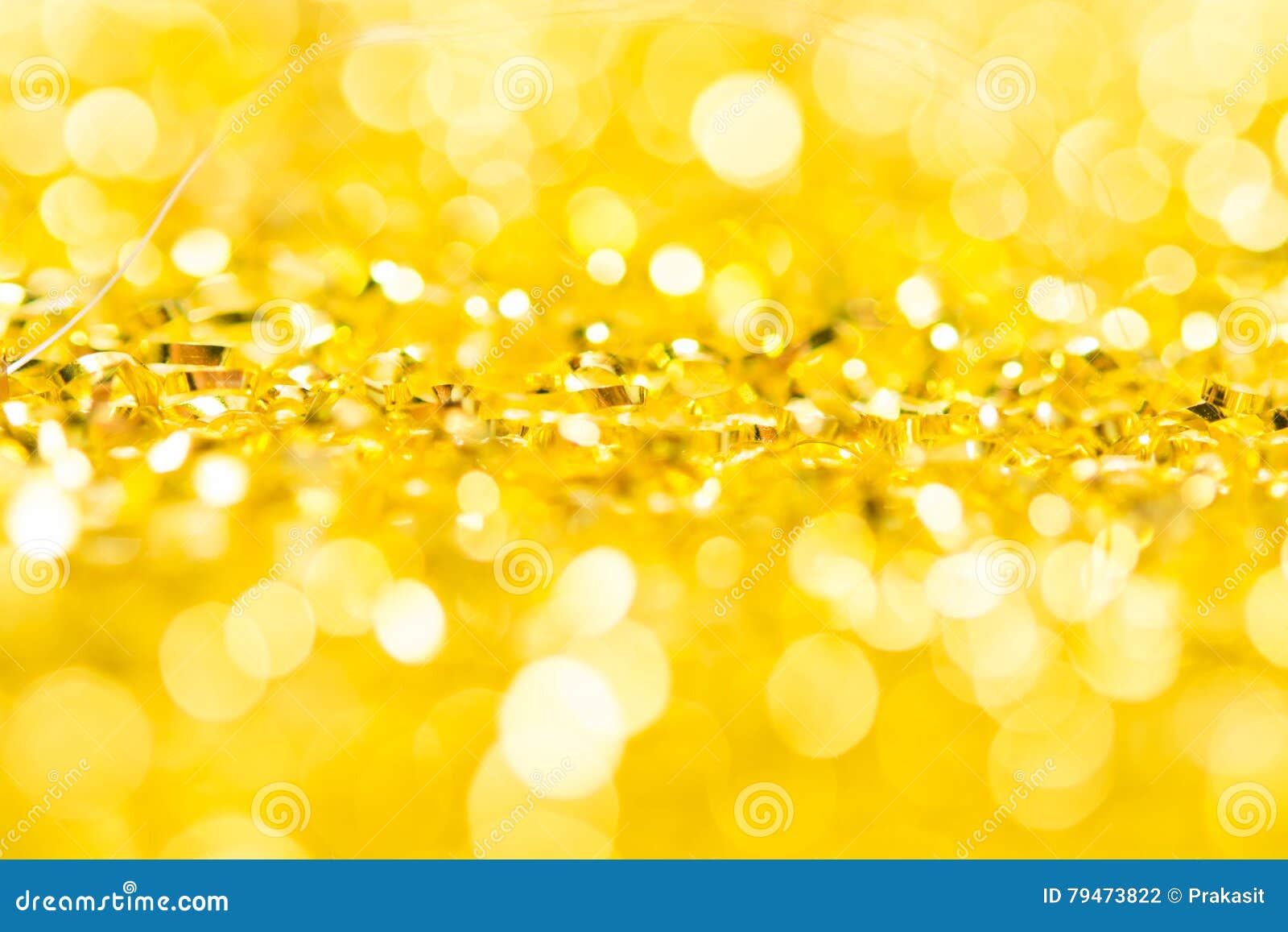 Gold Spring or Summer, Christmas Glittering Background.Holiday a Stock ...
