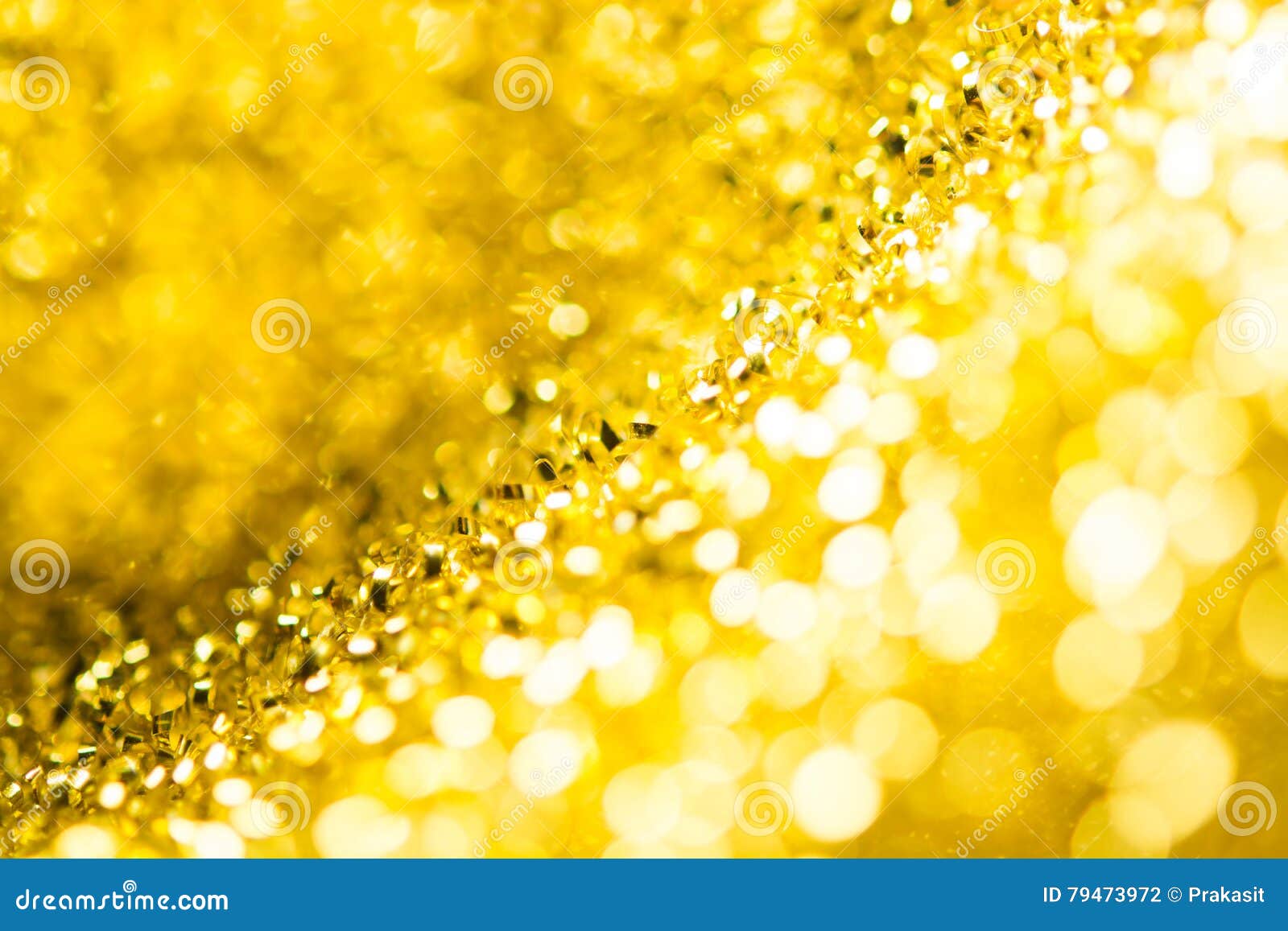 Gold Spring or Summer, Christmas Glittering Background.Holiday a Stock ...