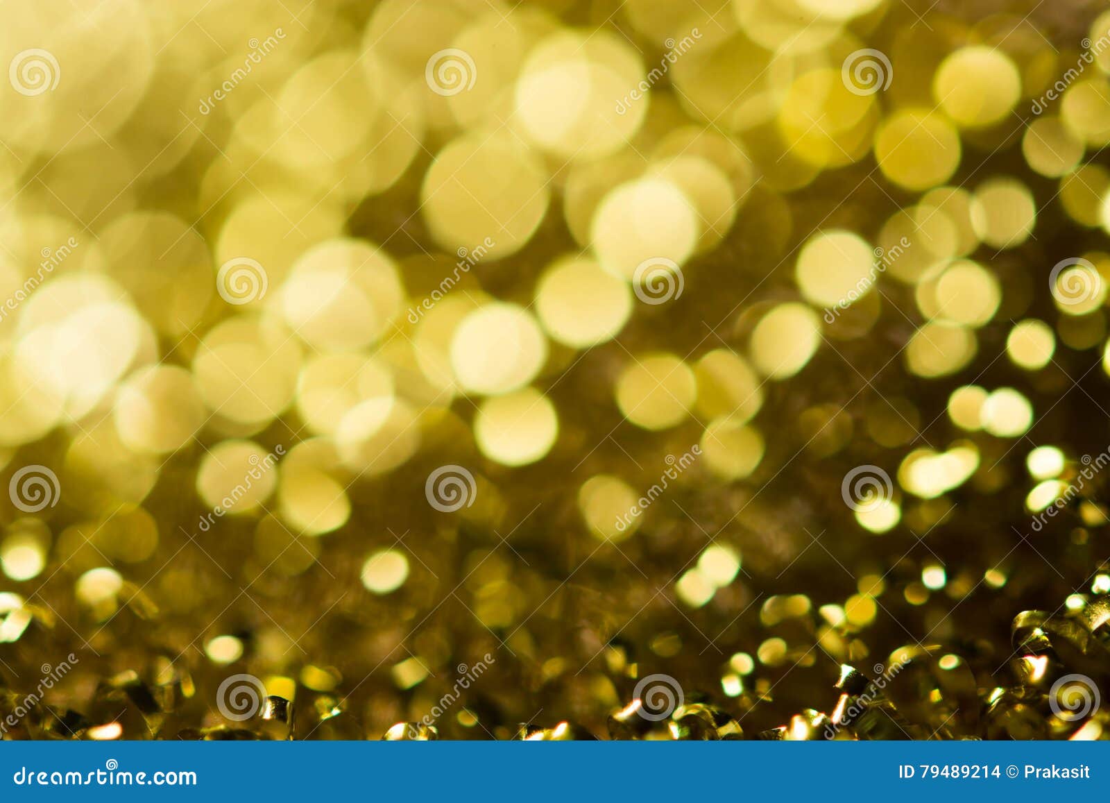 Gold Spring or Summer, Christmas Glittering Background.Holiday a Stock ...