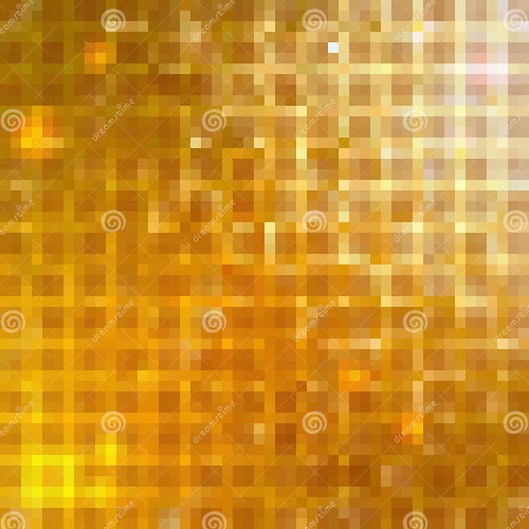 Gold Square Background. Presentation Template. Polygonal Style. Eps 10 ...