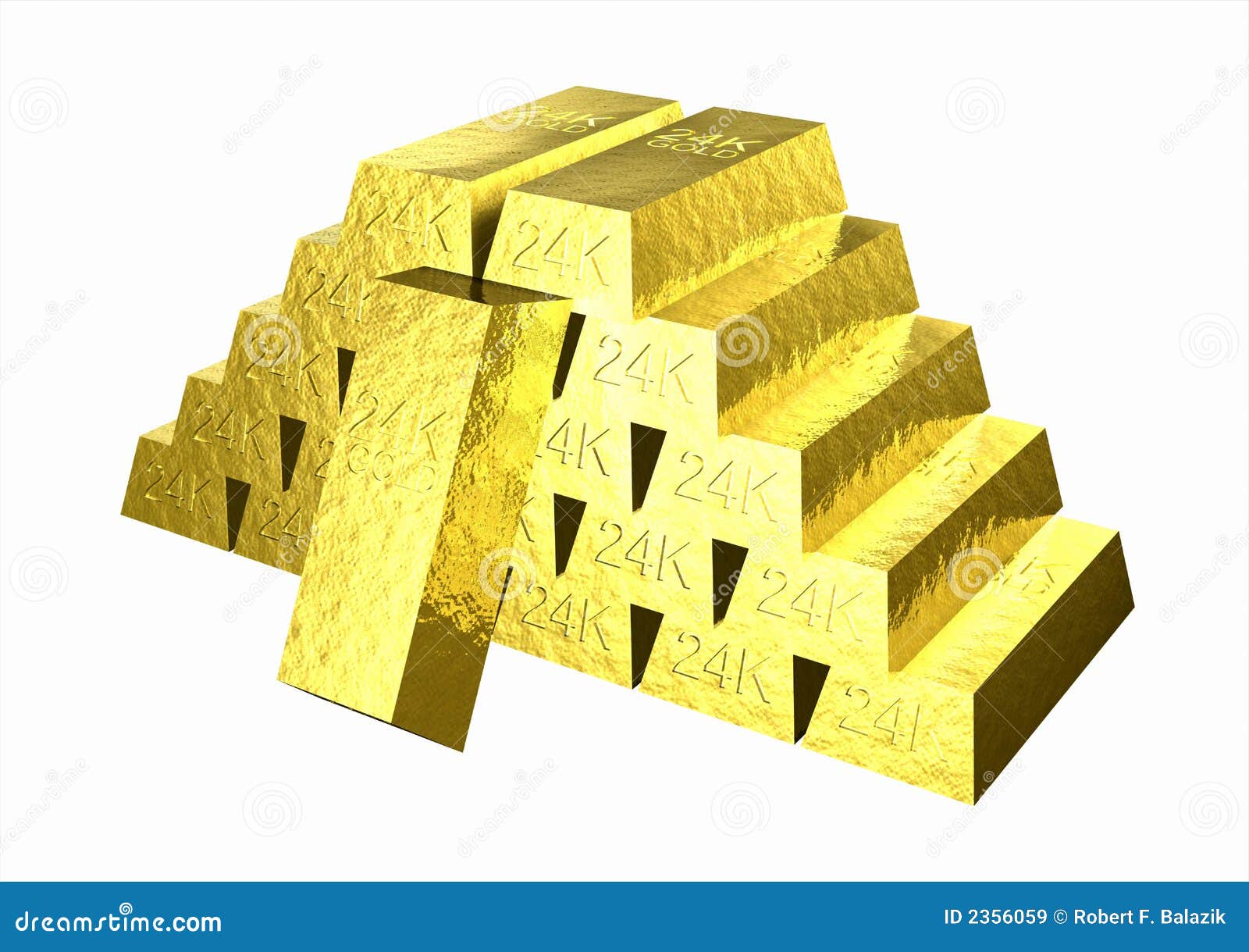 Gold_stack stock illustration. Illustration of bars, valuable - 2356059