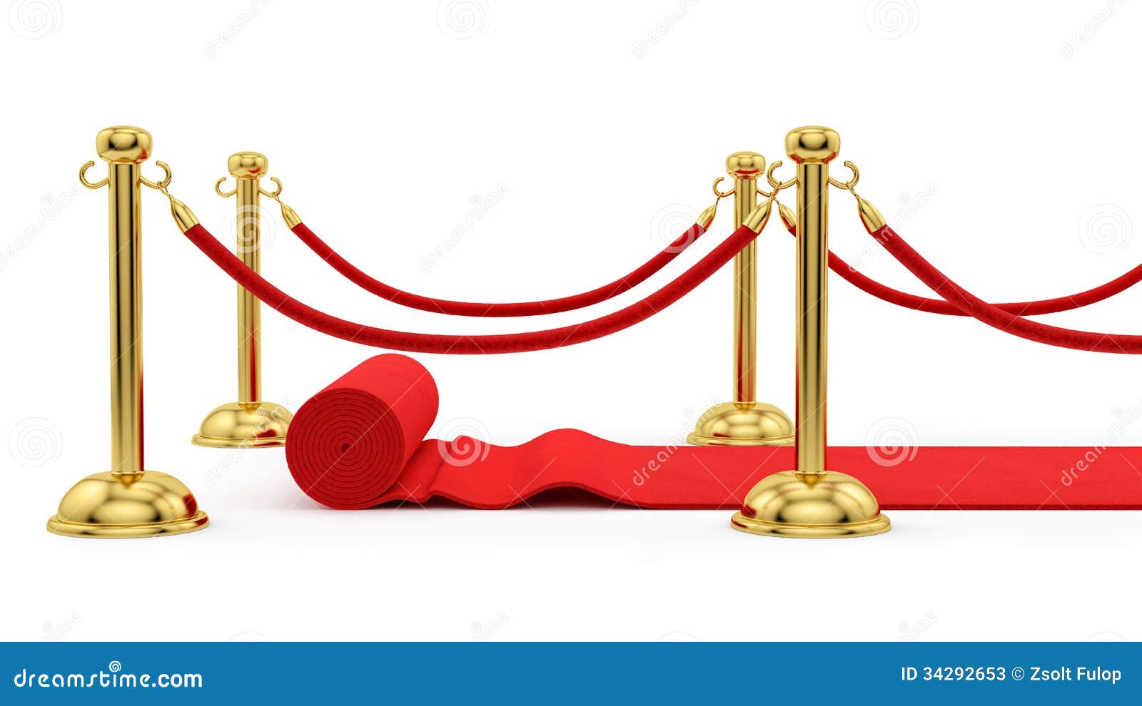 Gold stanchions stock illustration. Illustration of party - 34292653