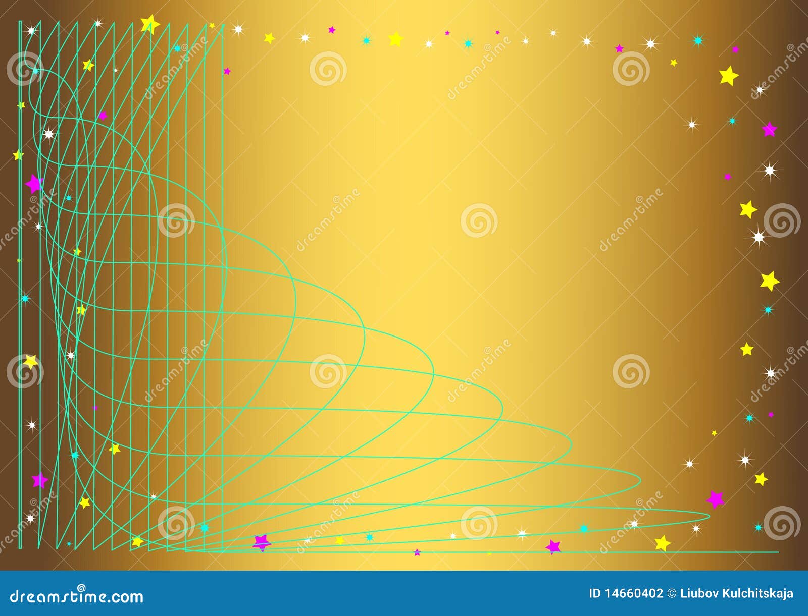 Gold Star Background. Vector Stock Vector - Illustration of gold, shine ...