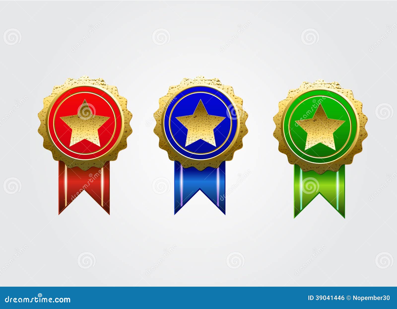 Gold star badge stock vector. Illustration of label, banner - 39041446