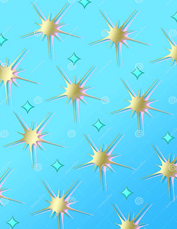 Gold star burst background stock illustration. Illustration of gold ...