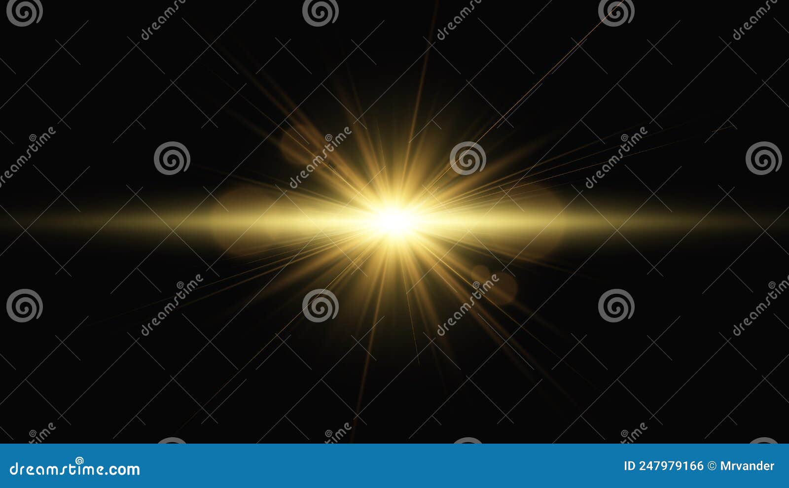 Gold Star Burst. Golden Glitter Light Effect Stock Vector ...