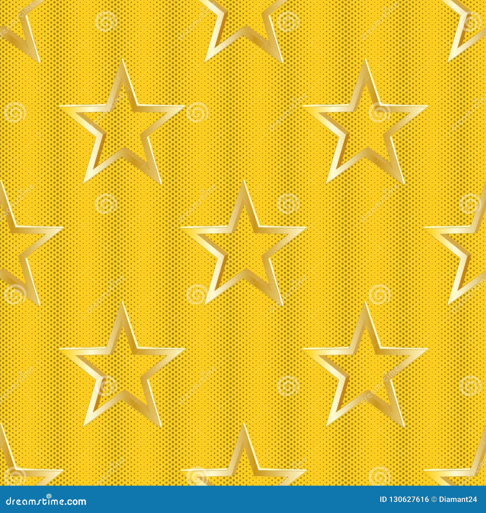 Gold star 2d background stock vector. Illustration of background ...