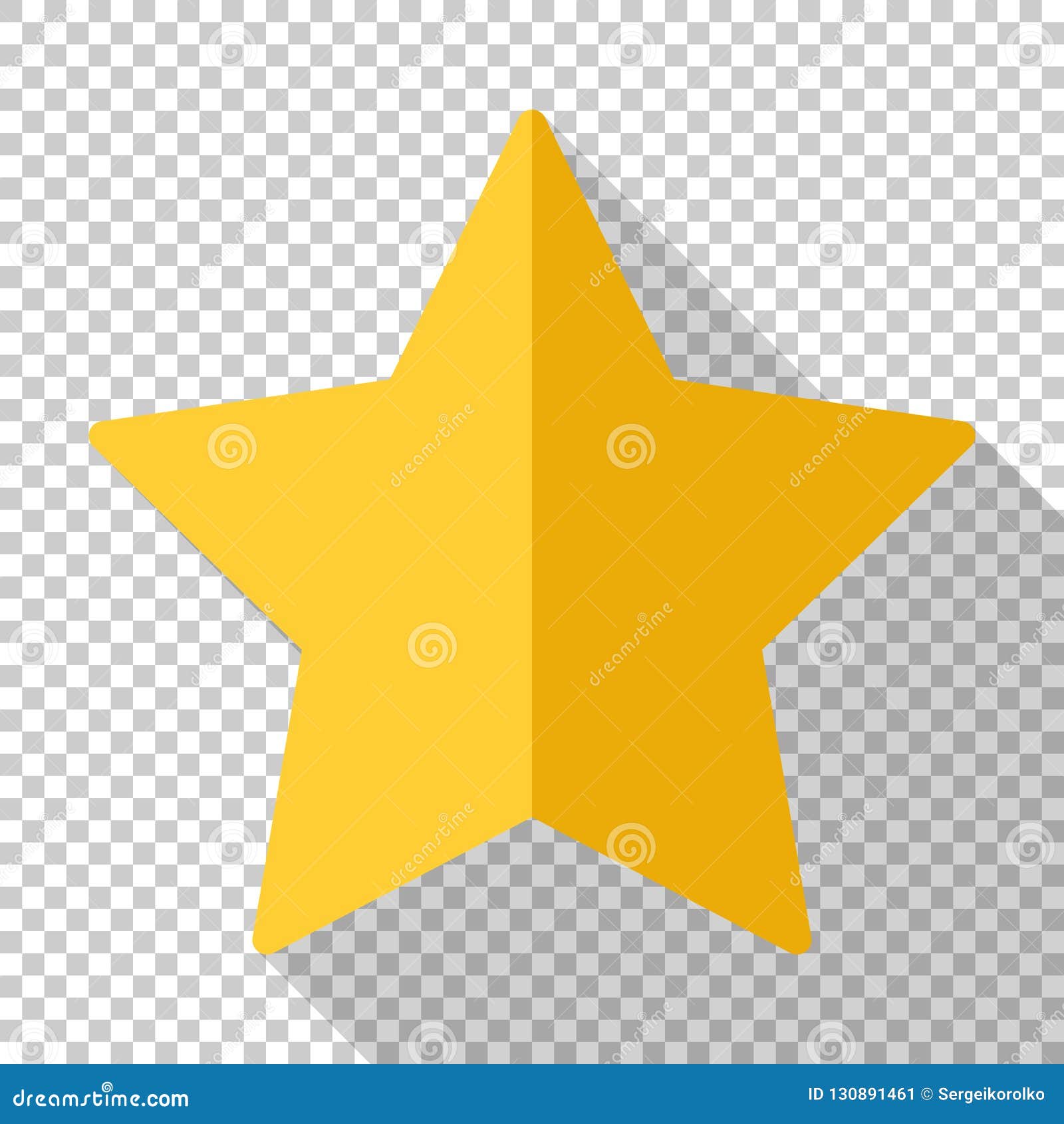 Gold Star Clipart No Background
