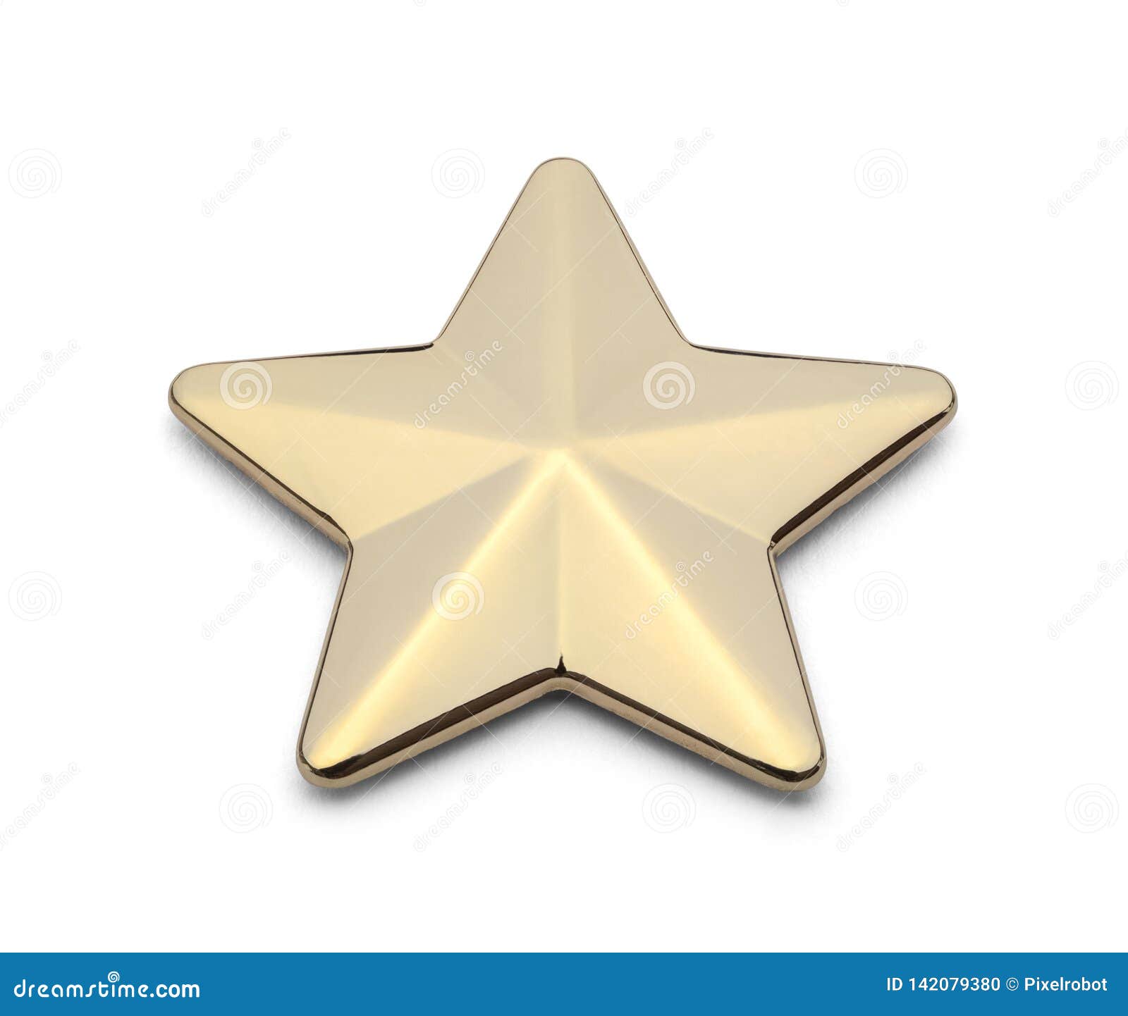 Gold Star stock illustration. Illustration of metal - 142079380
