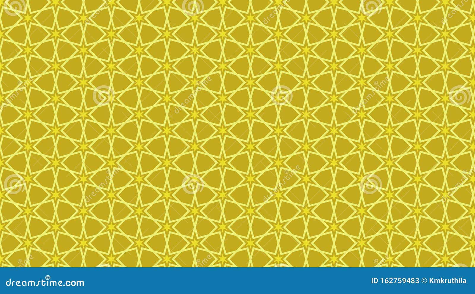 Gold Star Pattern Background Stock Vector - Illustration of geometry ...