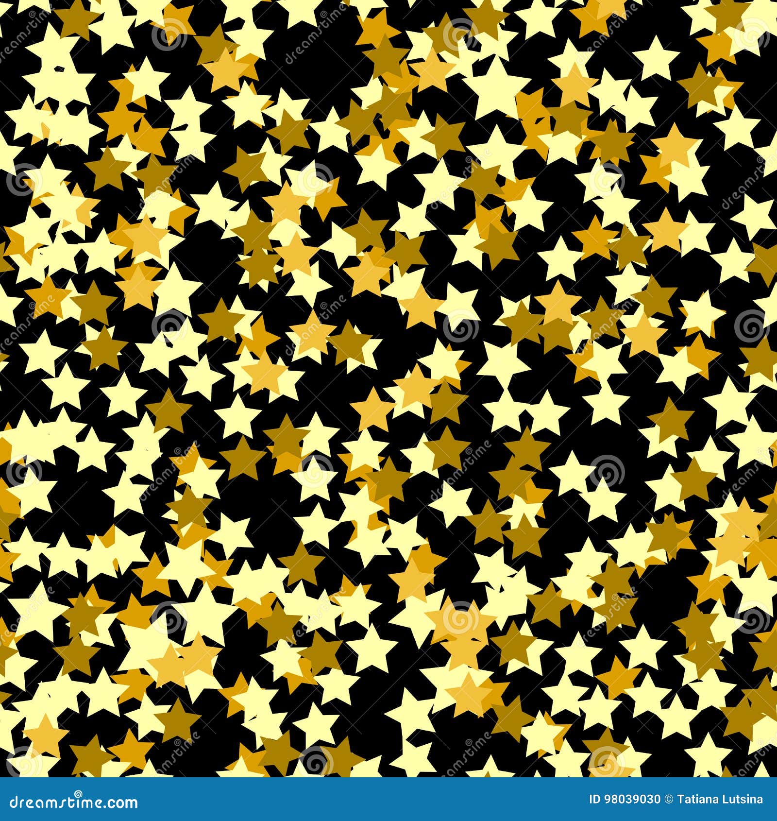 Gold Star Seamless Pattern. Holiday Background, Seamless Pattern with ... Gold Star Seamless Pattern. Holiday Background, Seamless Pattern with ...