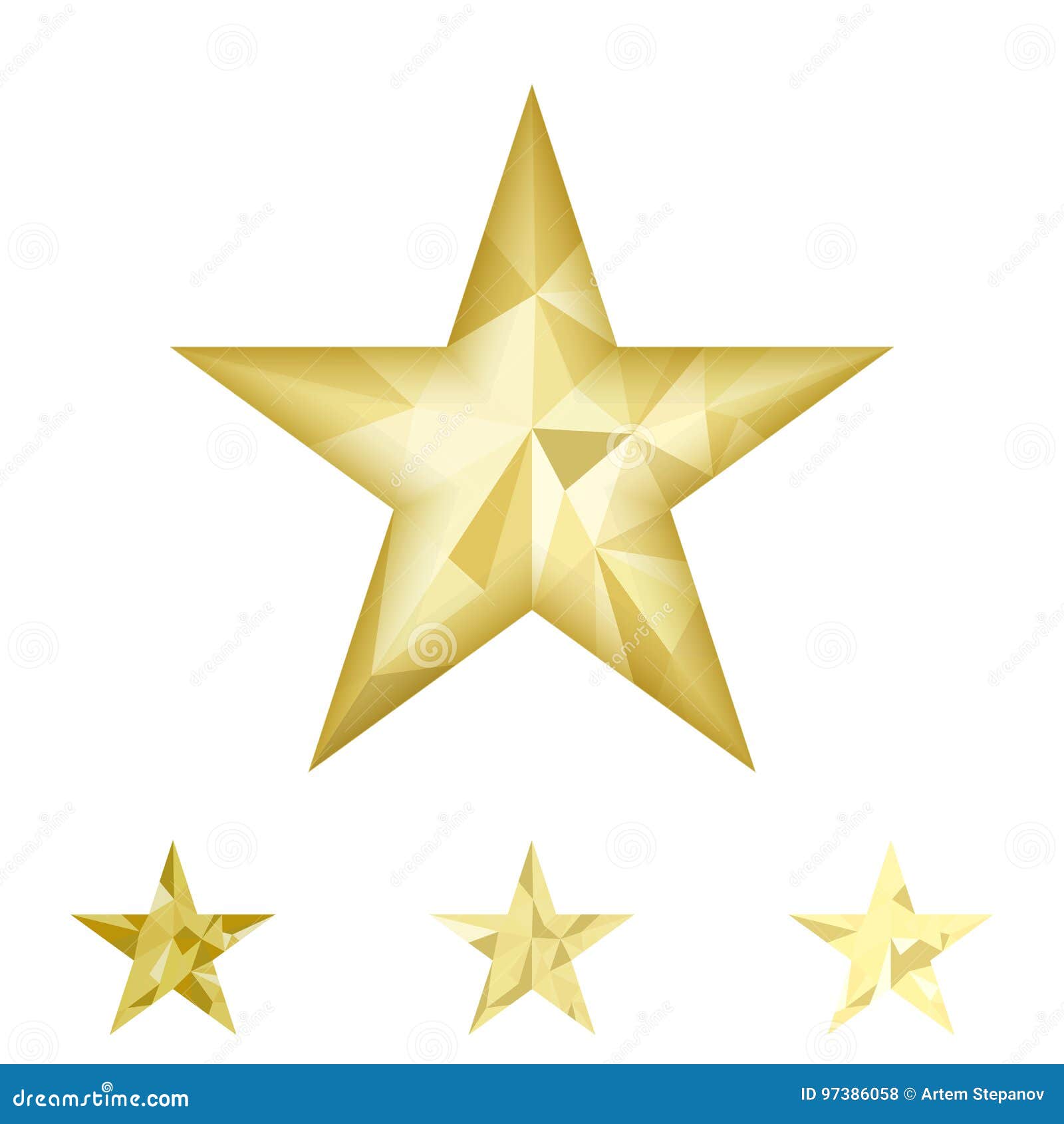 Gold Star Vector Background Stock Vector - Illustration of glitter ...