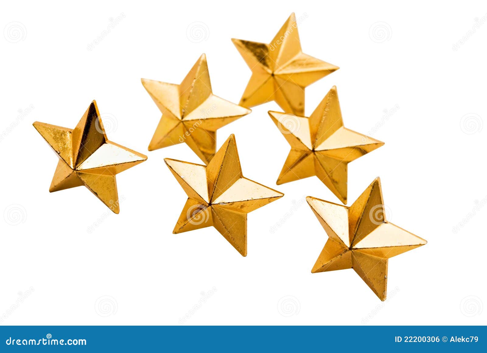 Gold stars stock photo. Image of military, isolation - 22200306