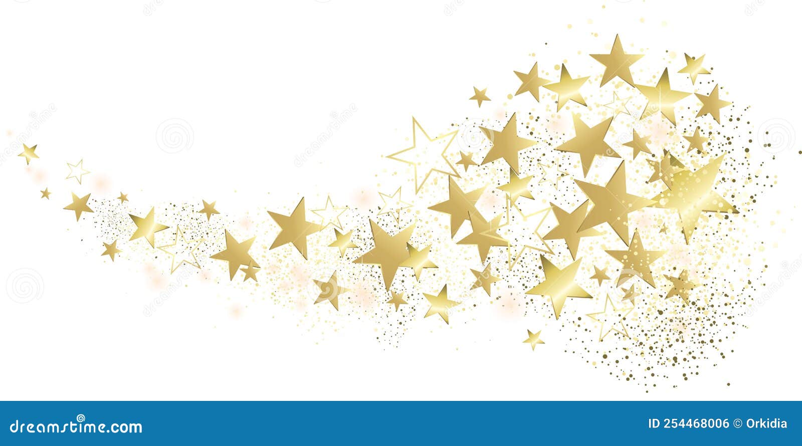 Gold stars element stock illustration. Illustration of backdrop - 254468006