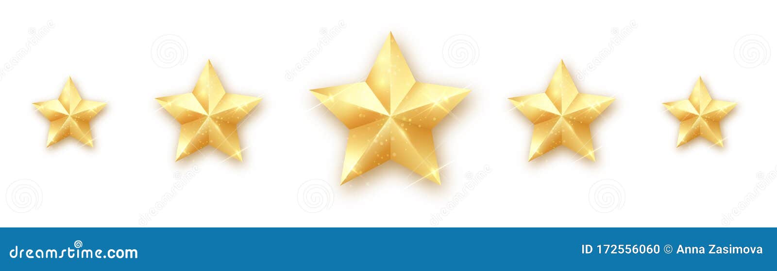 5 Gold Stars. Quality Star Rating. Five Golden Rating Star. Vector Set ... 5 Gold Stars. Quality Star Rating. Five Golden Rating Star. Vector Set ...