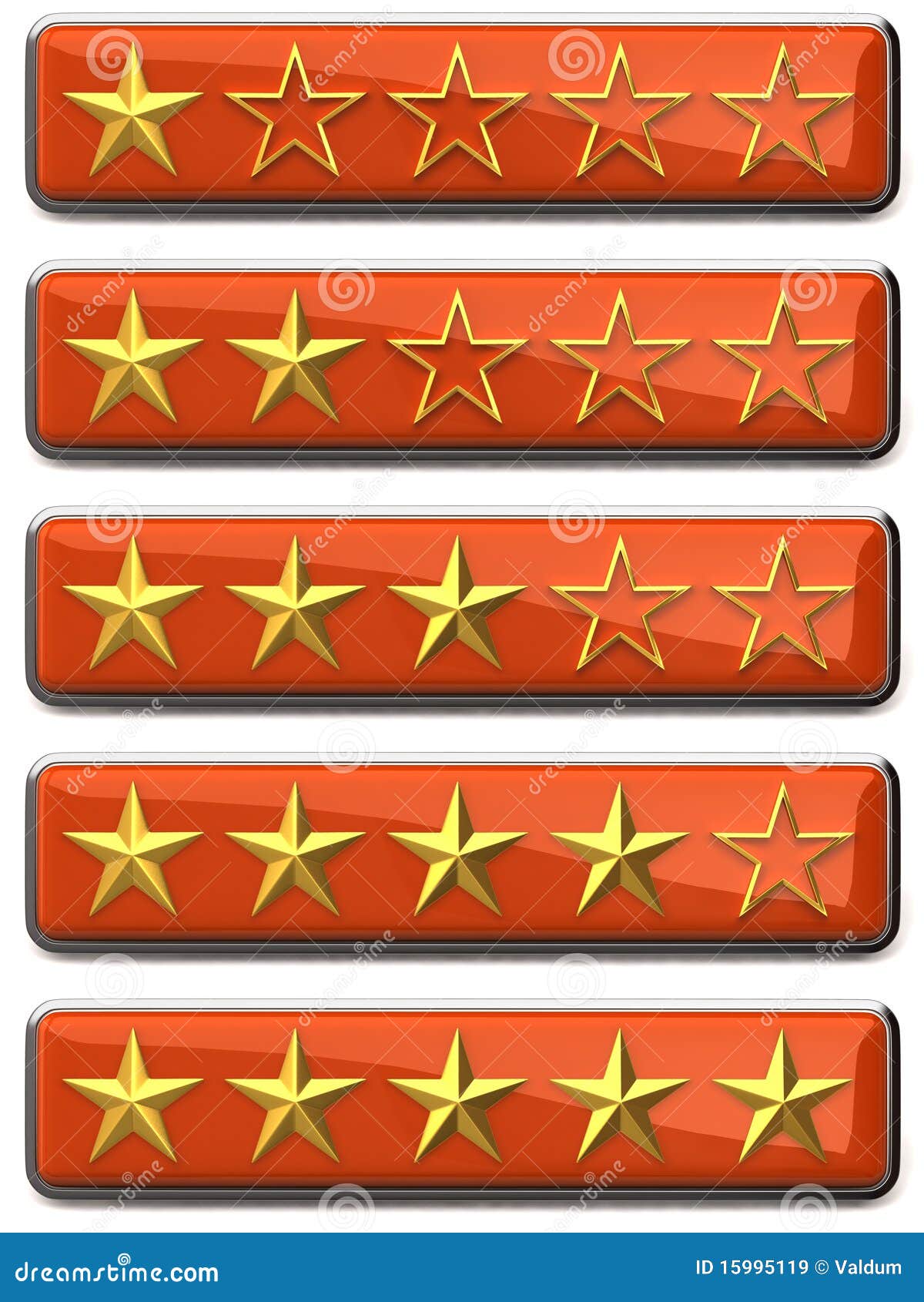 Gold stars ratings stock illustration. Illustration of concept - 15995119