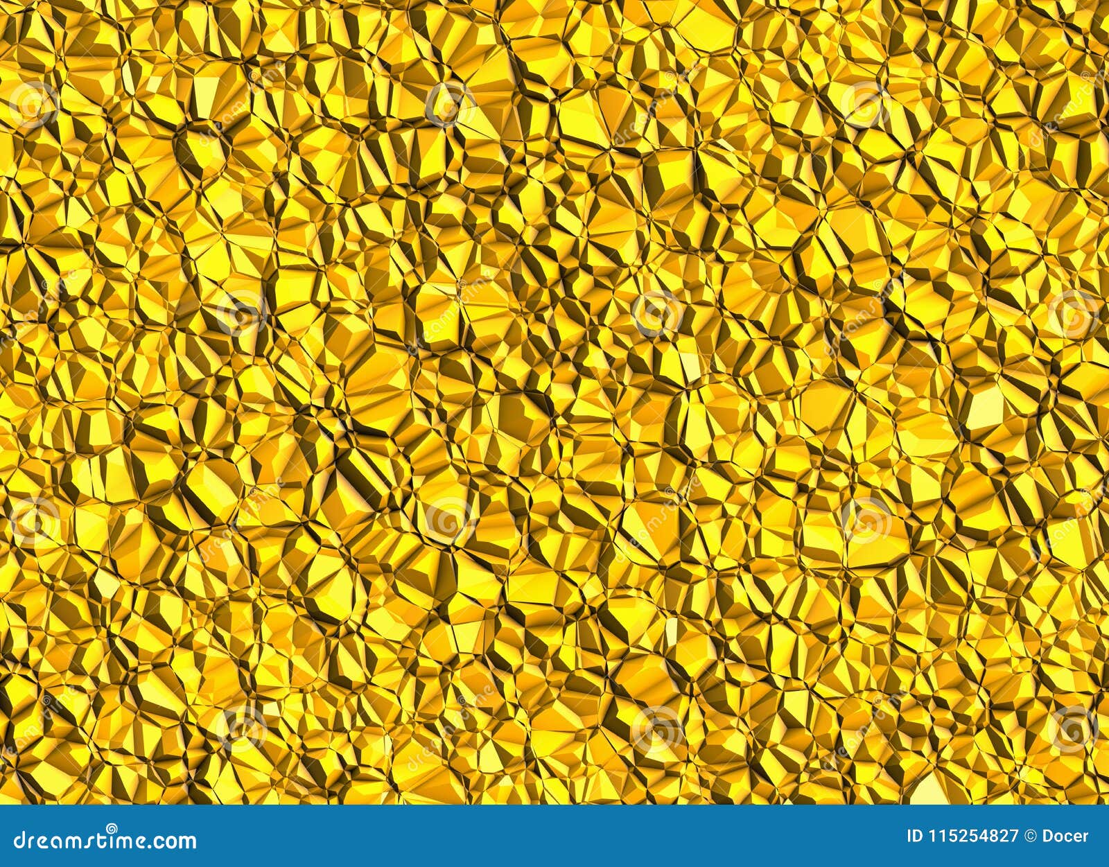Gold Stones Surface Relief Shining Backgrounds Stock Illustration ...